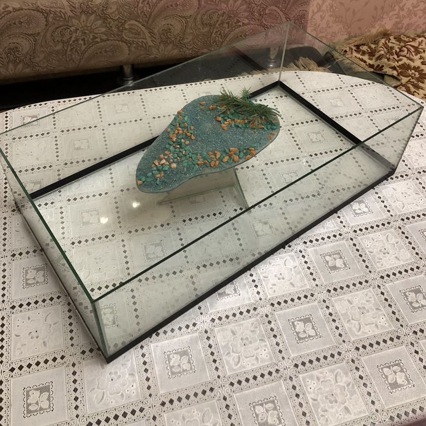 Аквариум для водоплавоющей черепахи