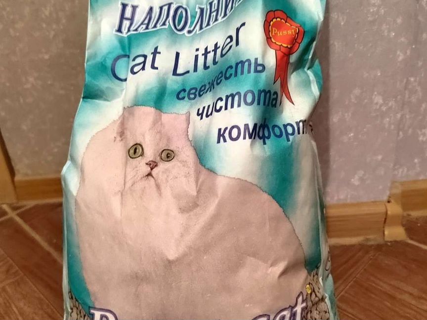 Наполнитель для кошачьего туалета