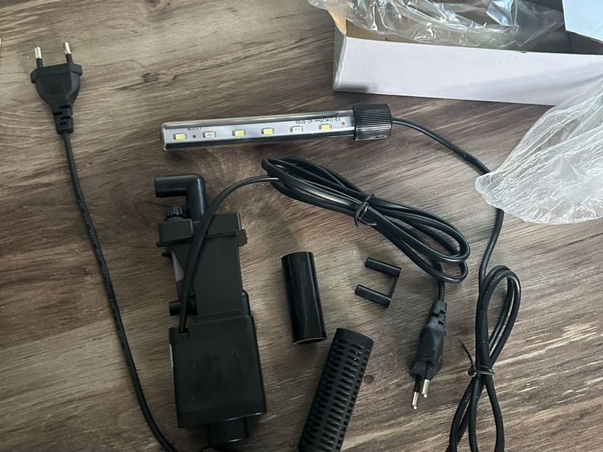 Фильтр и свет для авариума брабус