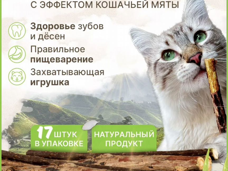 Палочки мататаби для кошек