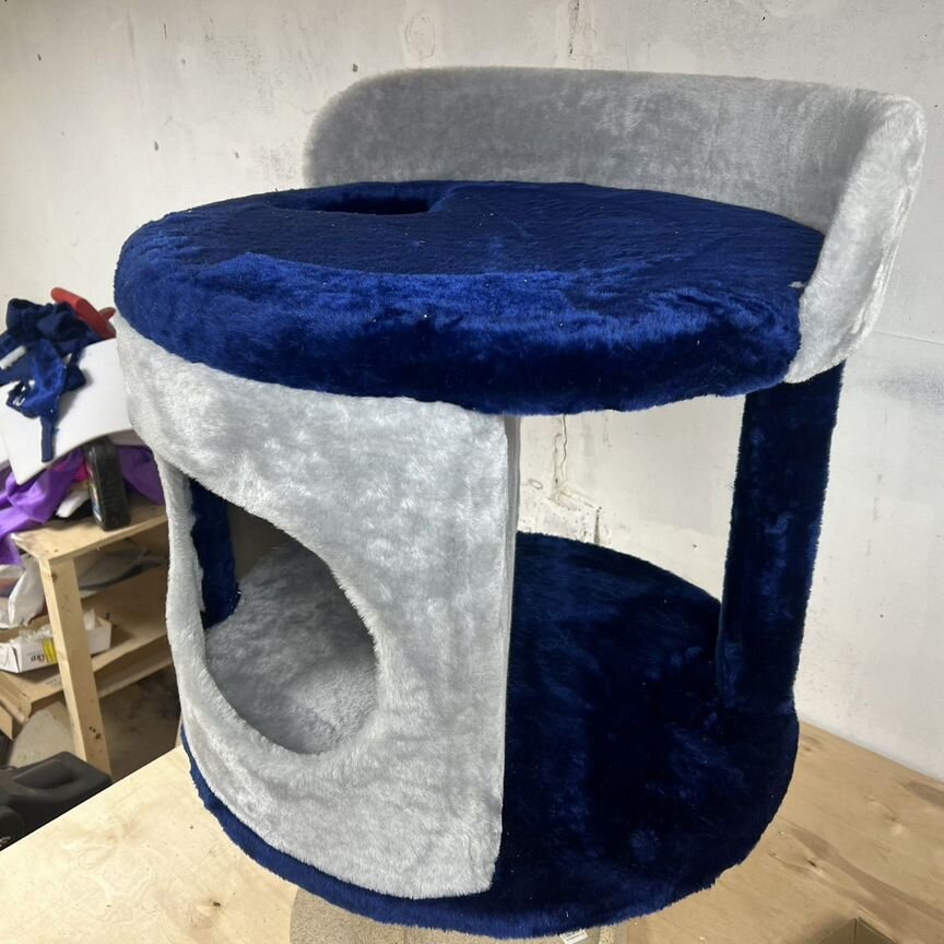 Домик для кошки с когтеточкой