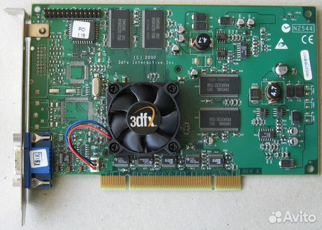 3dfx Voodoo 4 4500 PCI (32mb) купить в Москве | Электроника | Авито