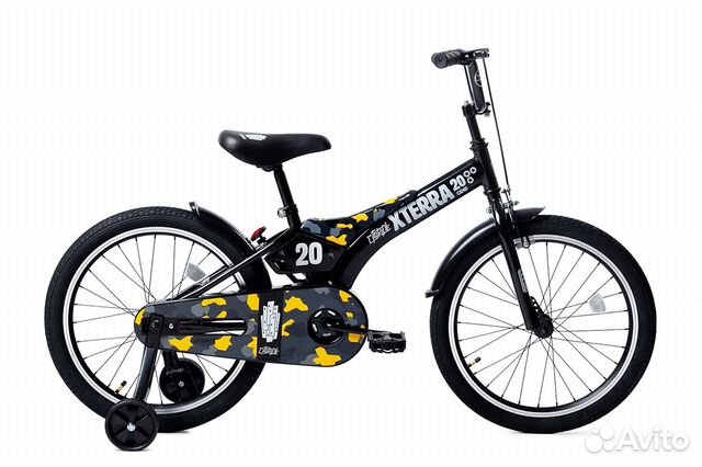 Детский велосипед, City Ride - Xterra 20", Черный, Новое купить в Перми ...