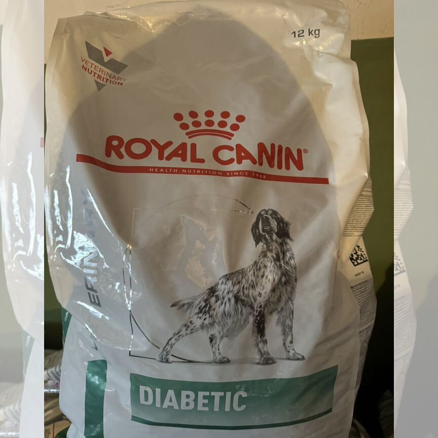 Корм для собак royal canin diabetic 12кг