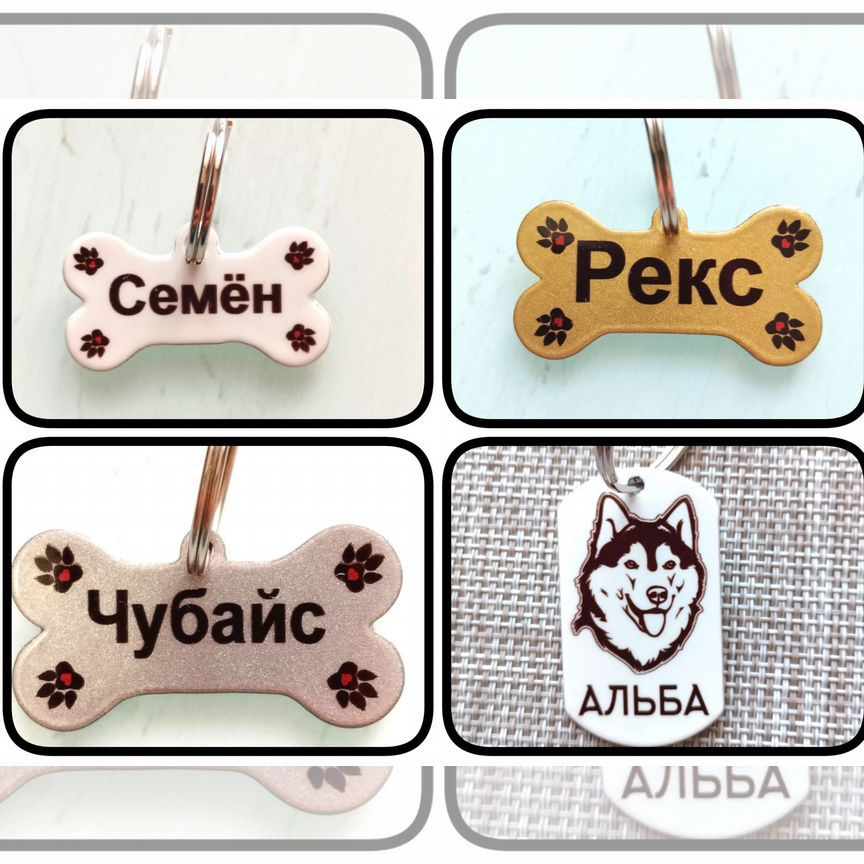 Адресник для собак и кошек