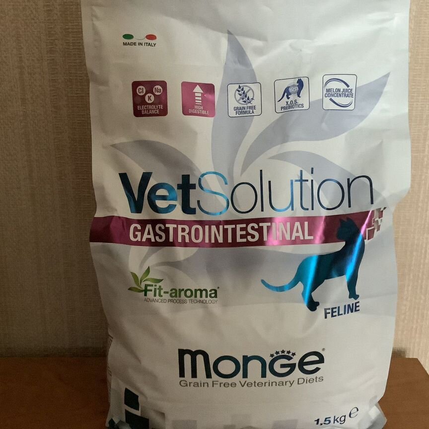 Корм для кошек monge gastrointestinal
