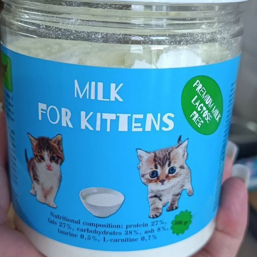 Заменитель кошачьего молока