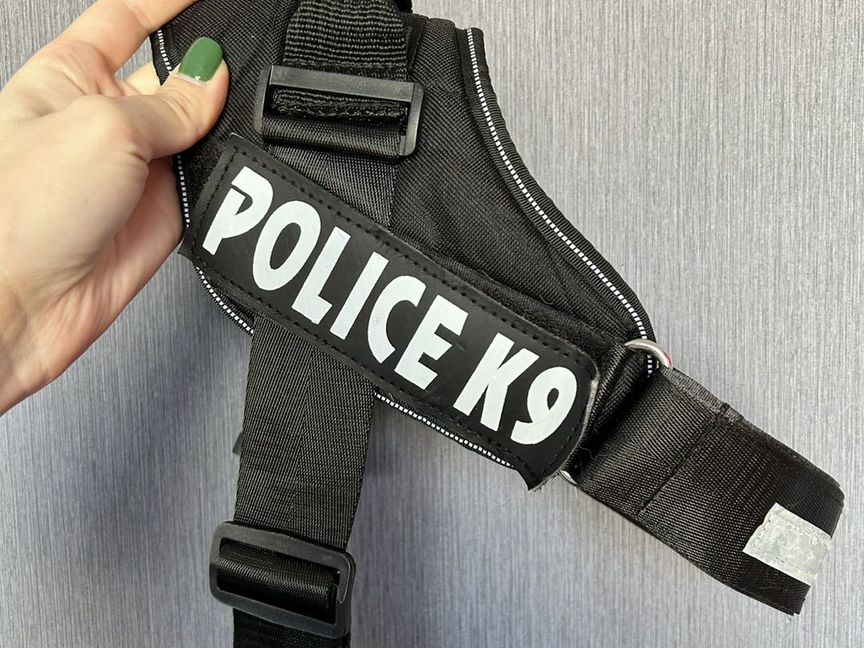 Шлейка для собаки police