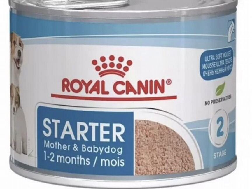 Royal canin starter Паштет мусс для щенков