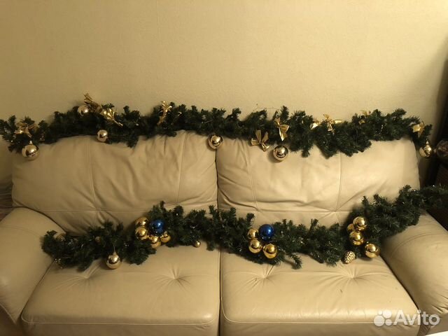 Гирлянда из еловых веток купить в Москве | Товары для дома и дачи | Авито