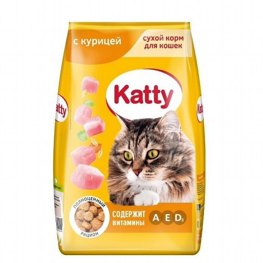Сухой корм для кошек/котов Katty
