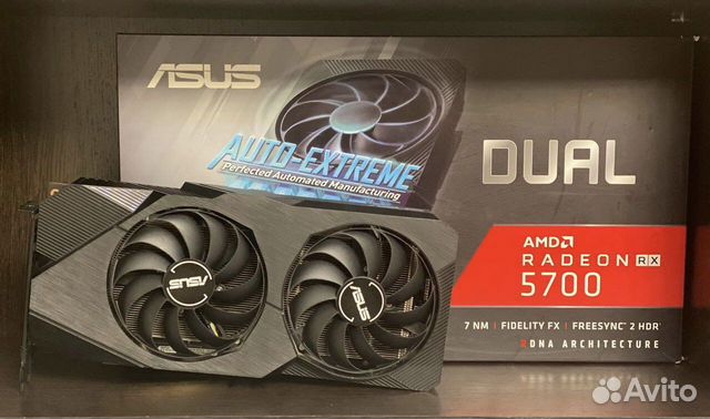 AMD Radeon RX5700 Asus Dual EVO 8Gb купить в Москве | Электроника | Авито