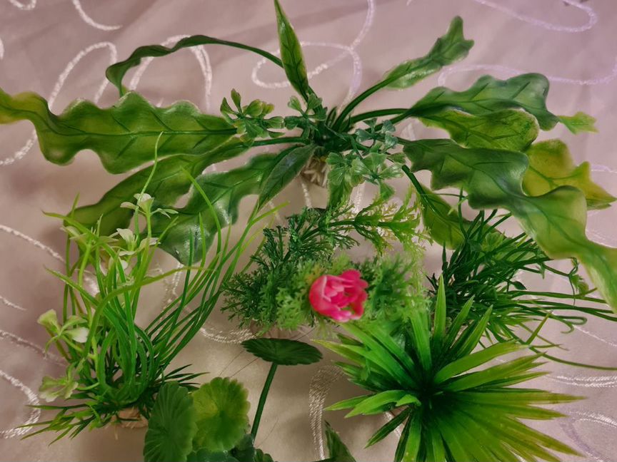 Растения для аквариума искусственные