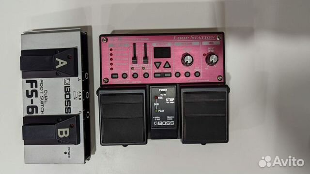 Boss RC-30 + boss FS-6 Dual foot switch купить в Санкт-Петербурге ...