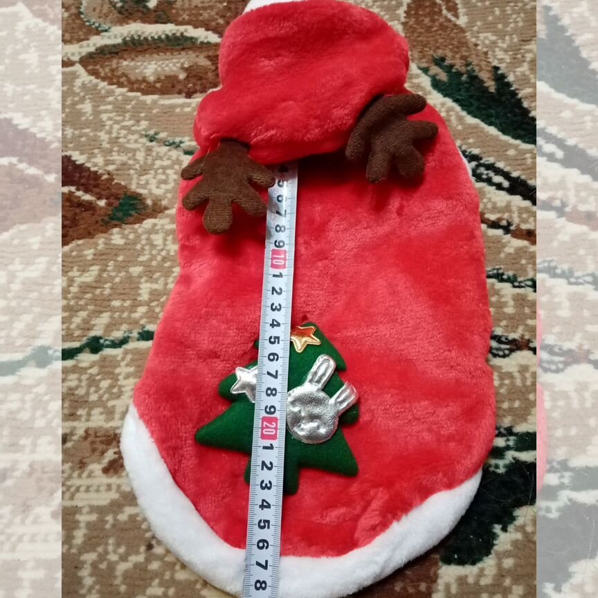 Новогодний костюм для собаки