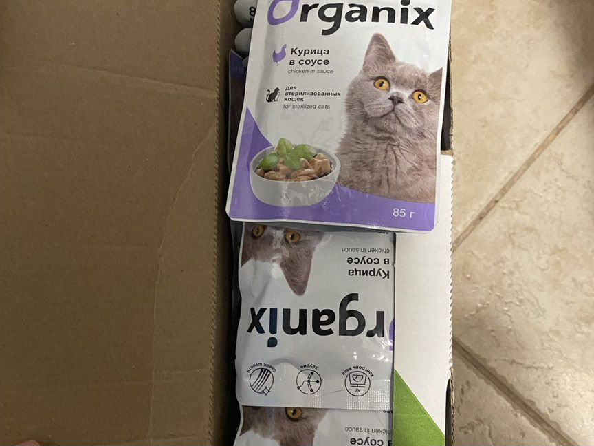Organix влажный корм для стерилизованных кошек