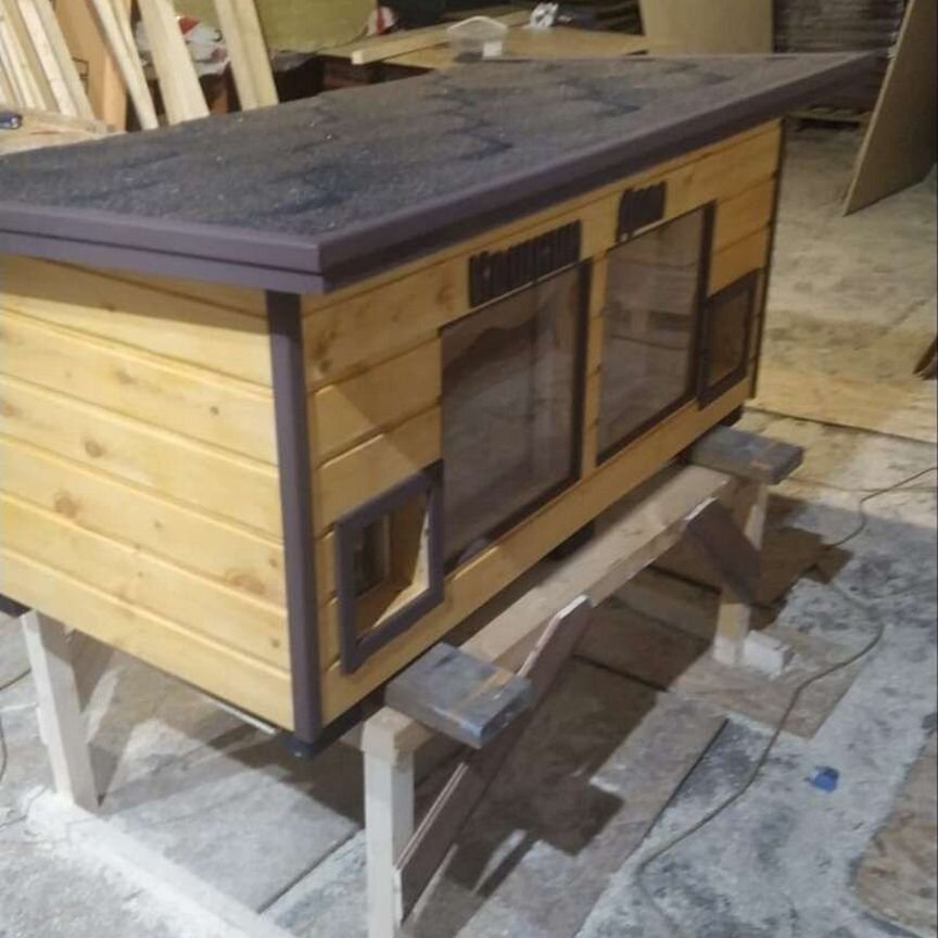 Уличный домик для кошек