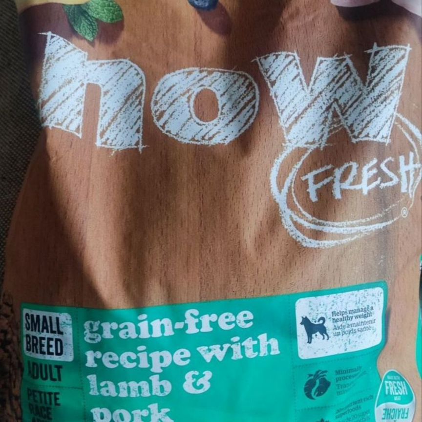Корм для собак now fresh 5,44 кг. Новый