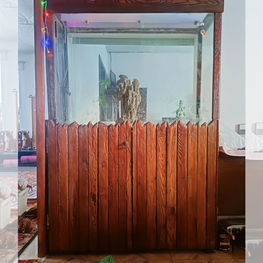 Аквариум с тумбой