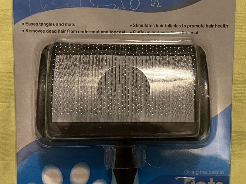 Пуходерка сликер delight, размер М