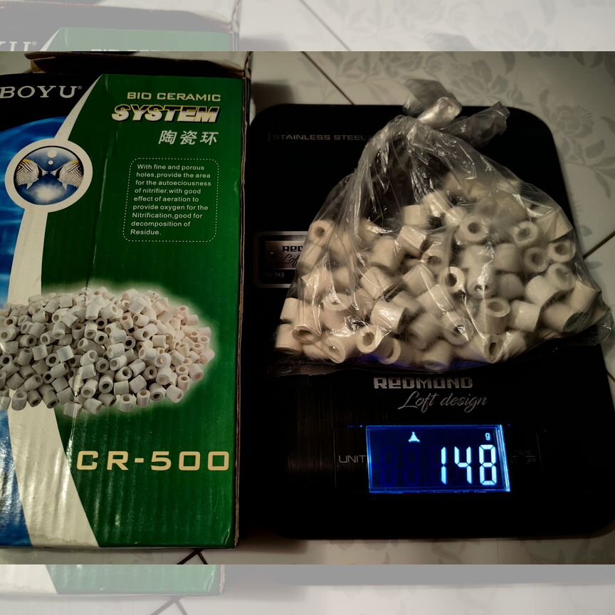 Наполнитель для Аквариумного фильтра