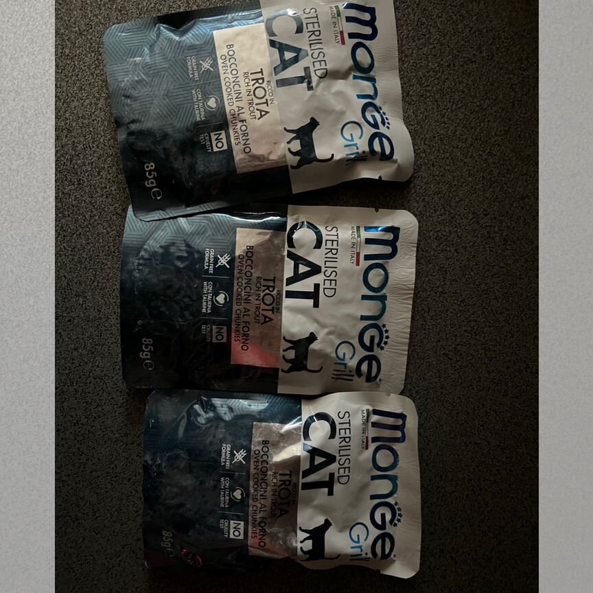 Корм жидкий monge для стерилизованных кошек