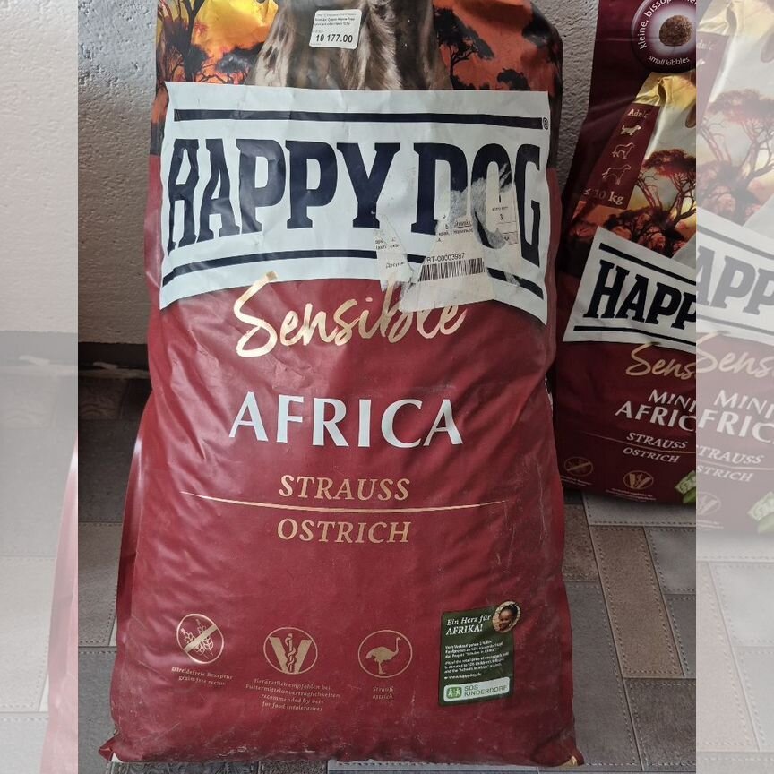 Корм для больших собак happy DOG