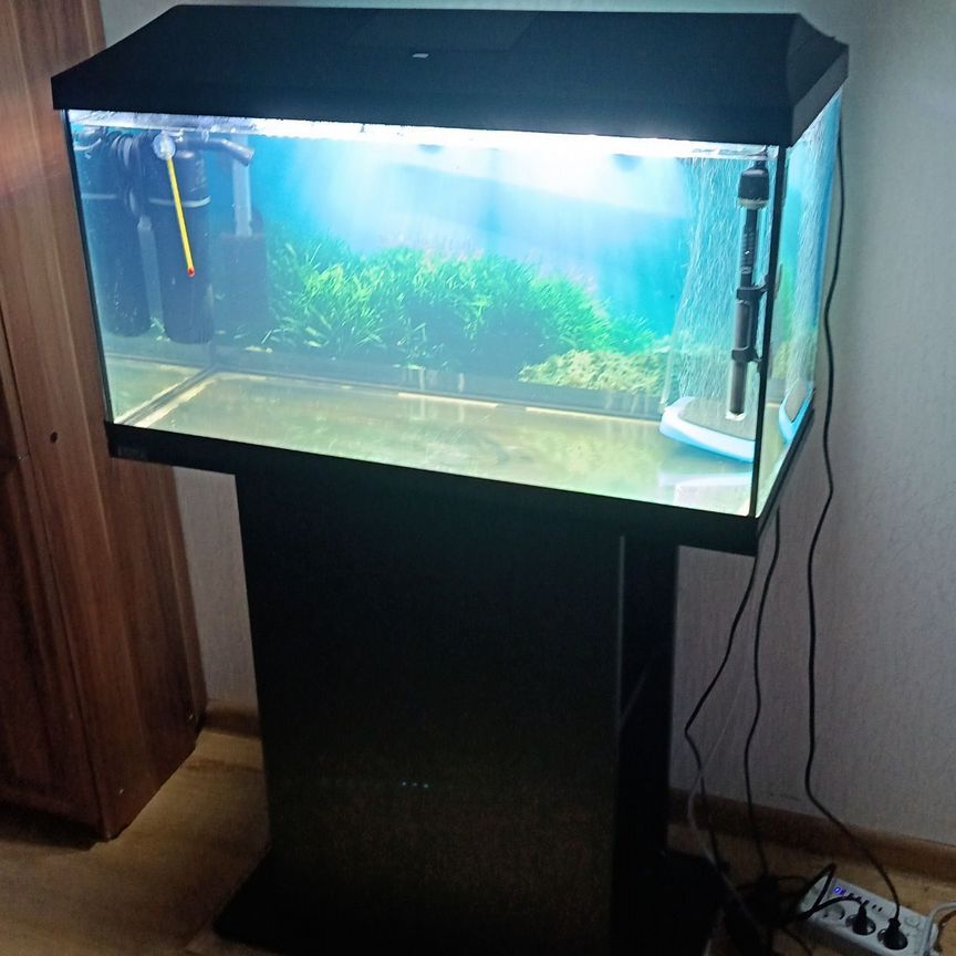 Аквариум Aquaell 105 л с тумбой и внешним фильтром