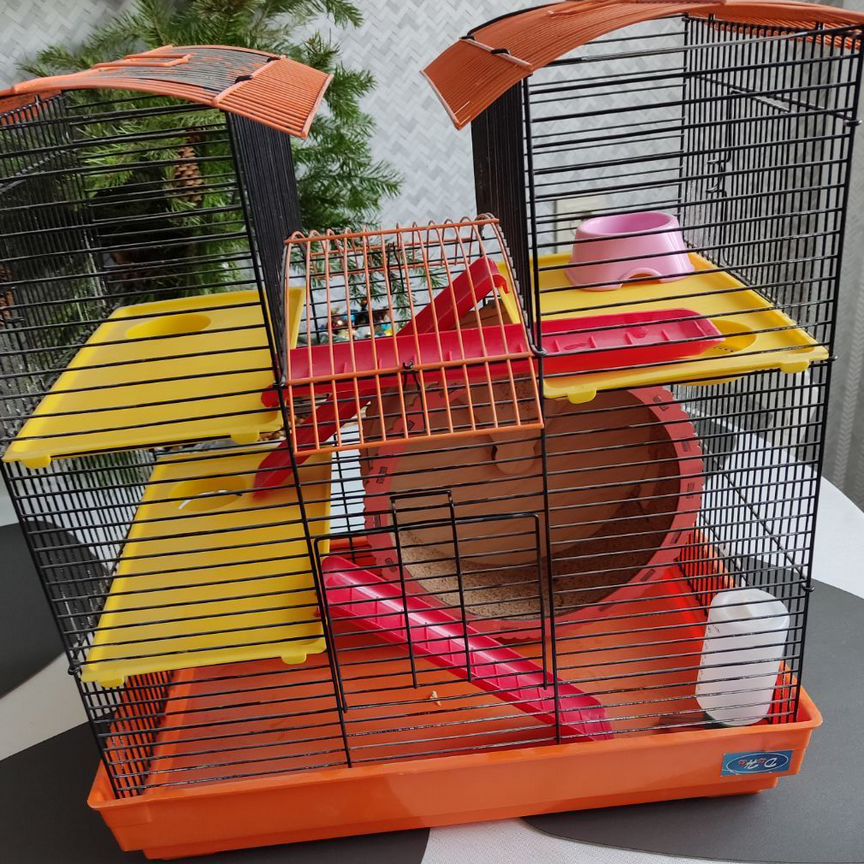 Клетка для хомяка, колесо для хомяка