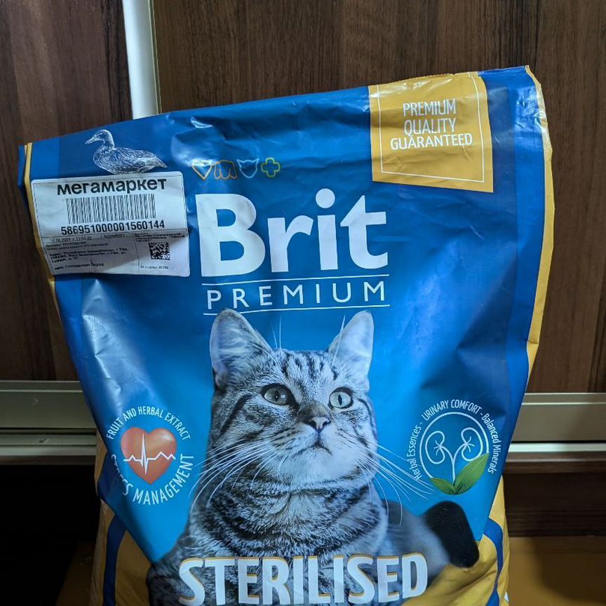 Сухой корм для кошек Brit