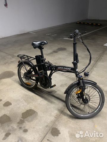 Электровелосипед Hiper Engine Fold X2 350W, Б/у купить в Санкт-Петербурге | Авито