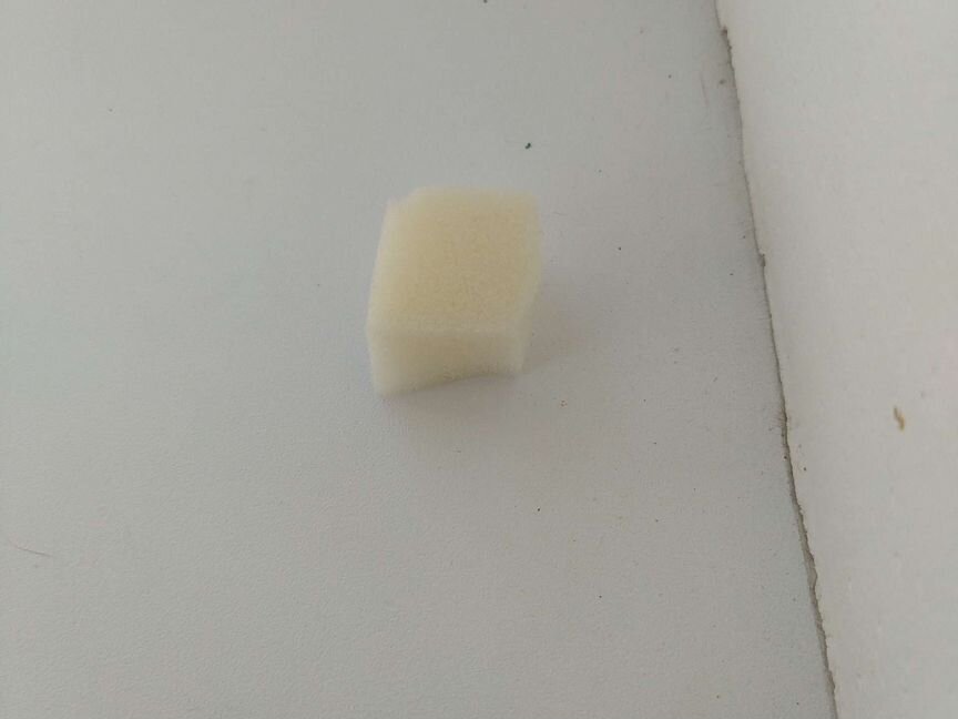 Нано-губка в пробирку для муравьёв