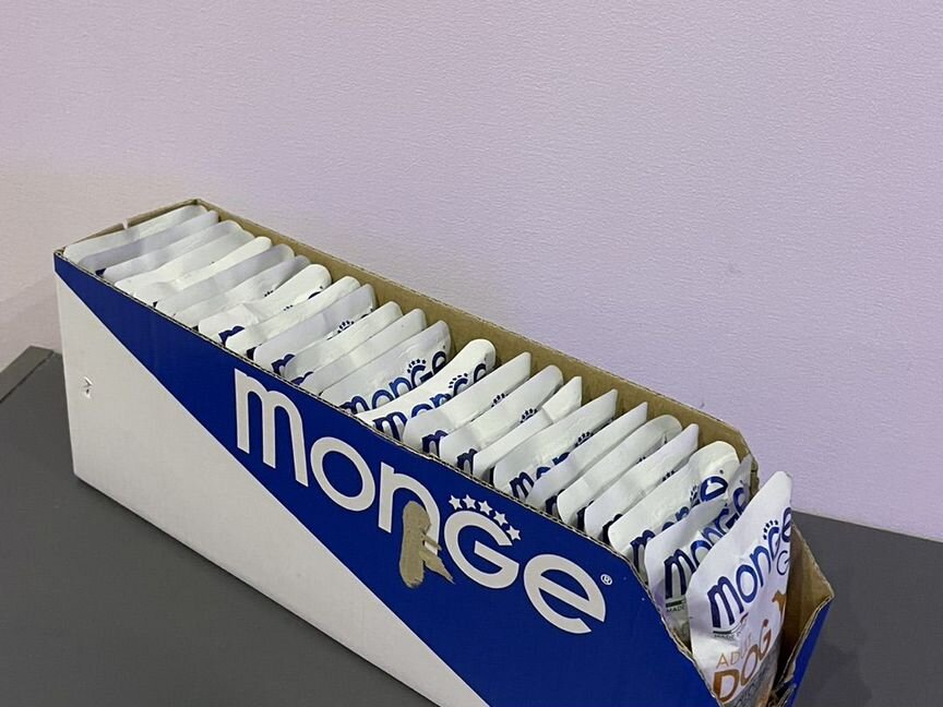 Корм для собак monge влажный