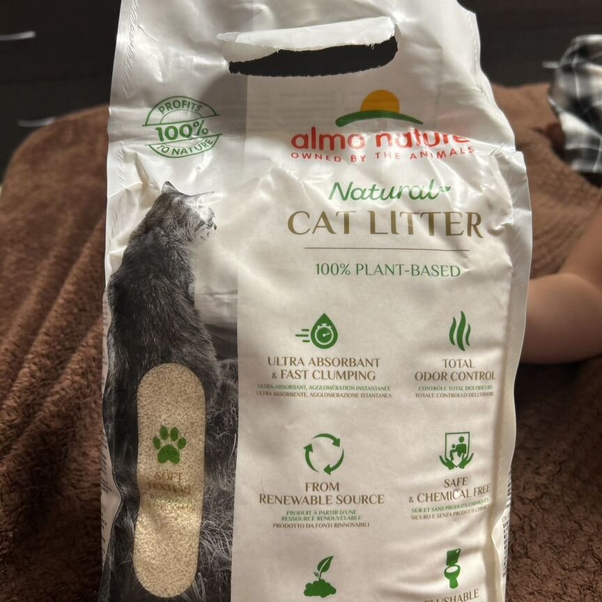Наполнитель для кошачьего туалета