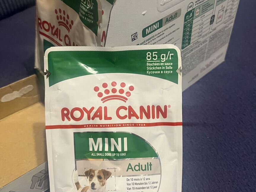 Royal canin mini adult влажный корм