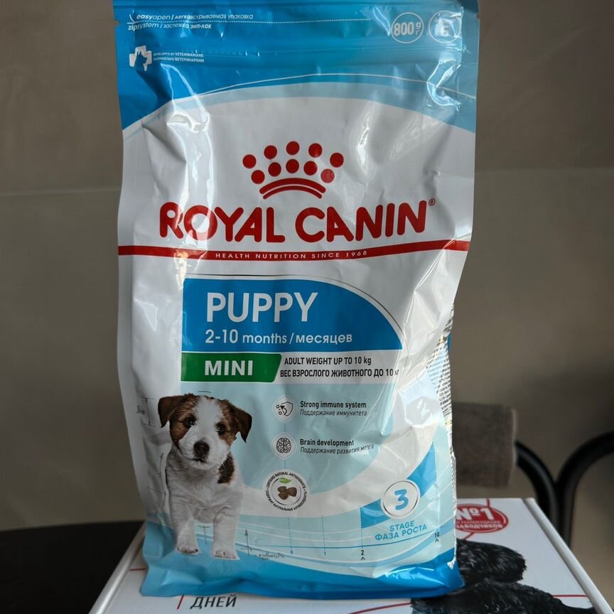 Корм для собак royal canin puppy mini