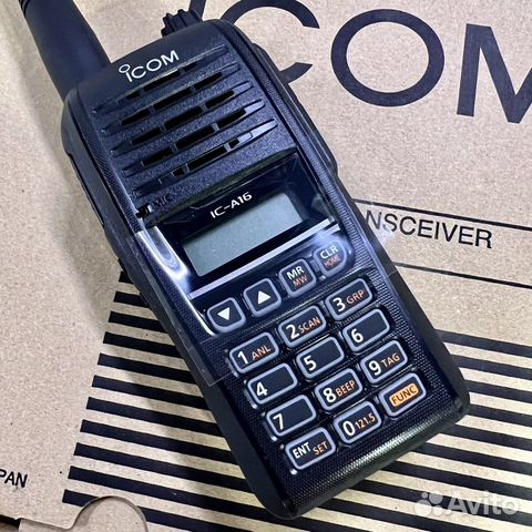Авиационная рация Icom IC-A16E купить в Москве | Электроника | Авито
