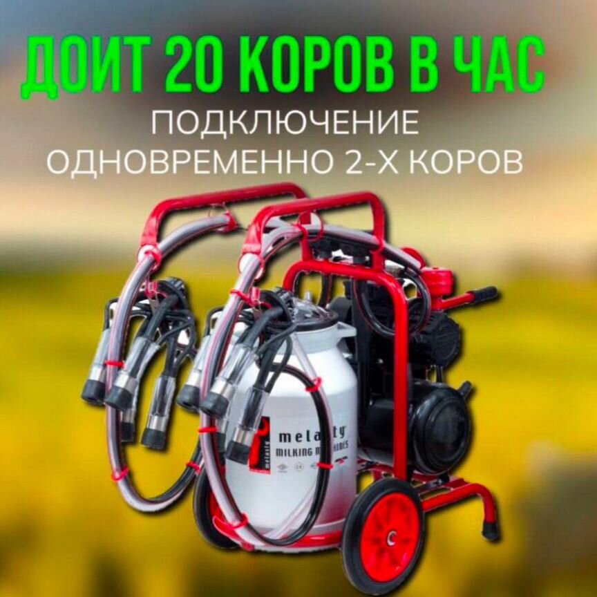 Доильный аппарат для коров турецкий меласти