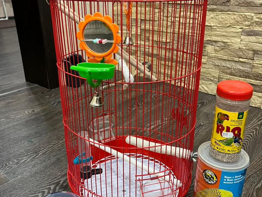 Продам клетку для попугая