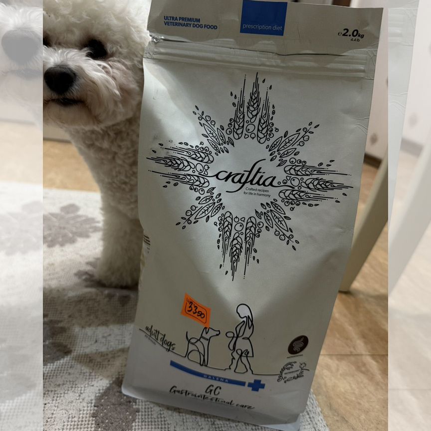 Сухой корм для собак craftia gastro