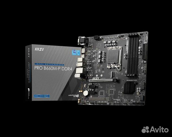 Msi pro b660m a ddr4 купить в Краснодаре | Электроника | Авито