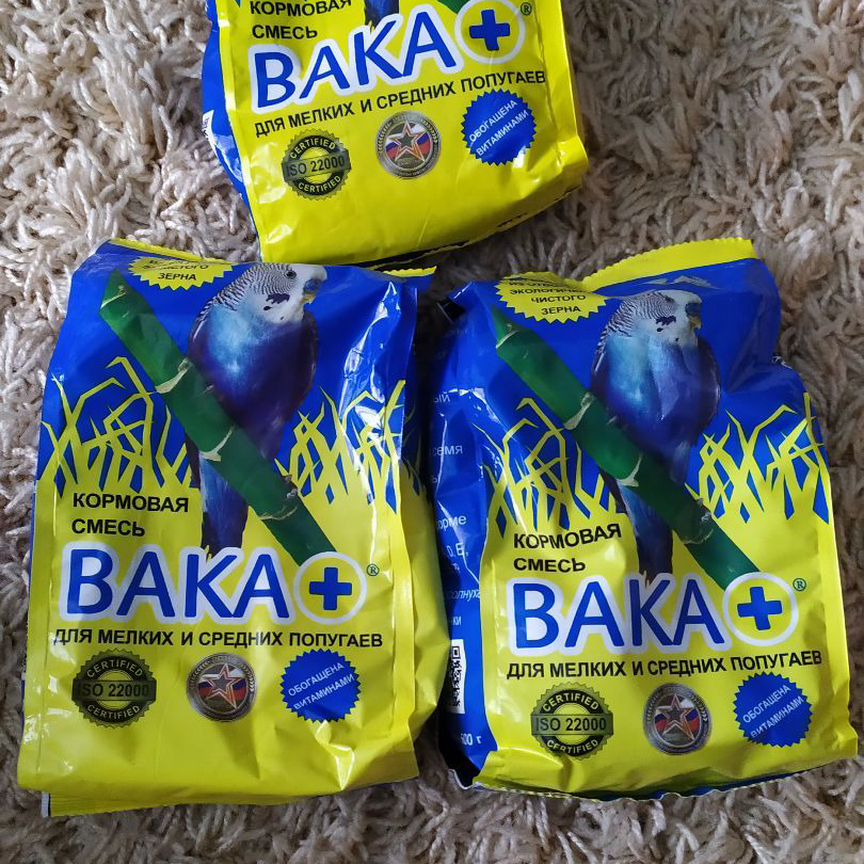 Корм доя попугая