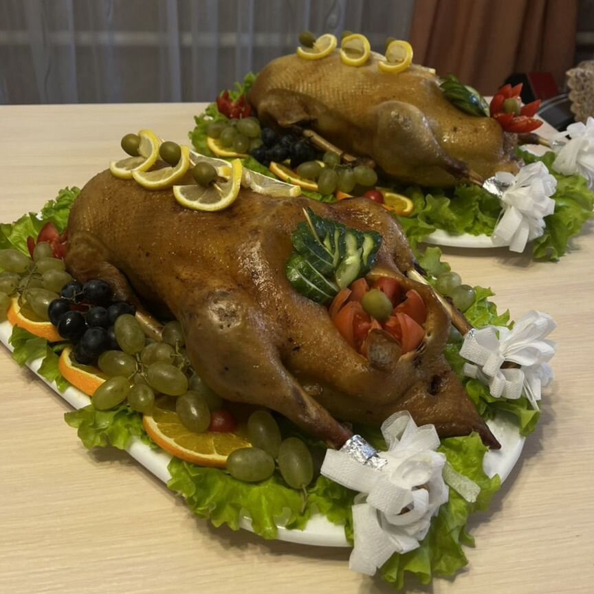 Гуси на никах