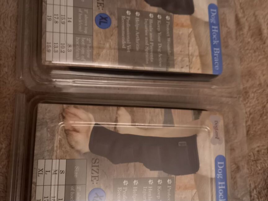 Бандаж для собак на лапы новый