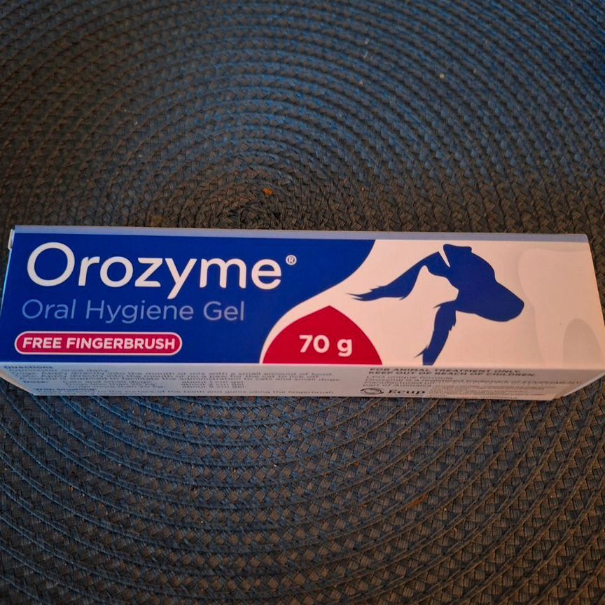 Orozyme гель зубная паста для собак и кошек