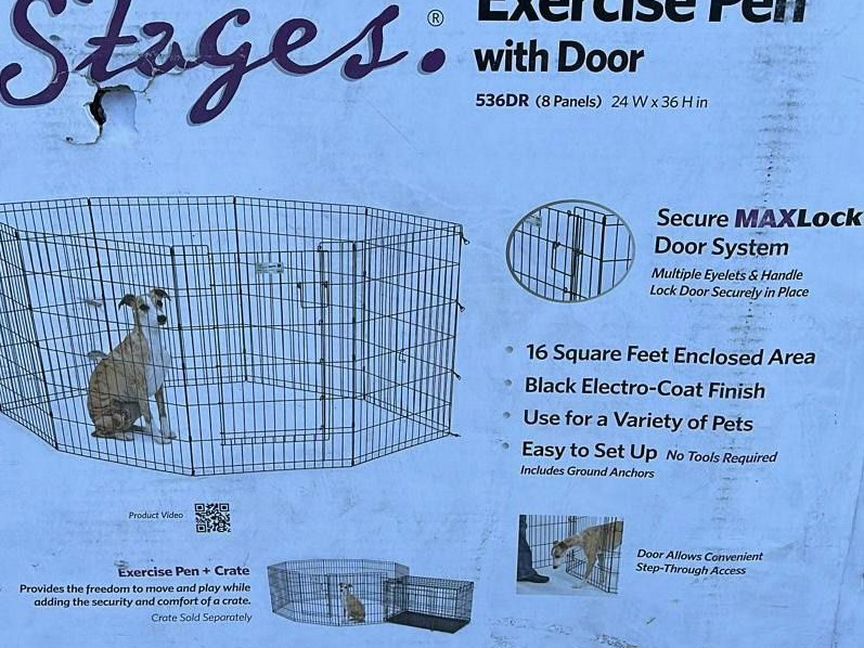 Загон для собаки, клетка