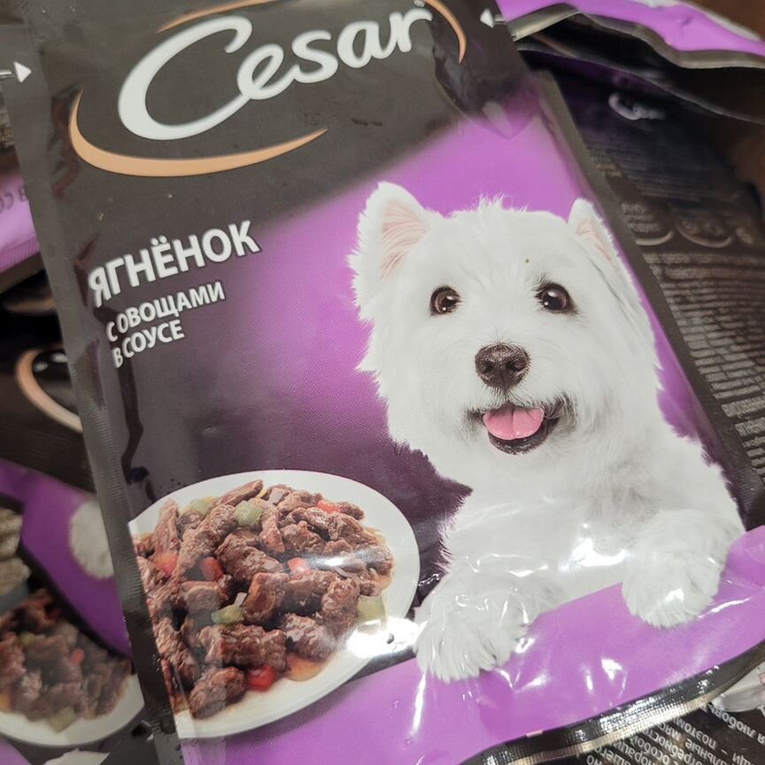 Корм для собак Цезарь