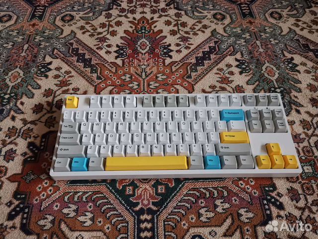 Беспроводная механическая клавиатура Ganss GS-87D купить в Москве | Электроника | Авито