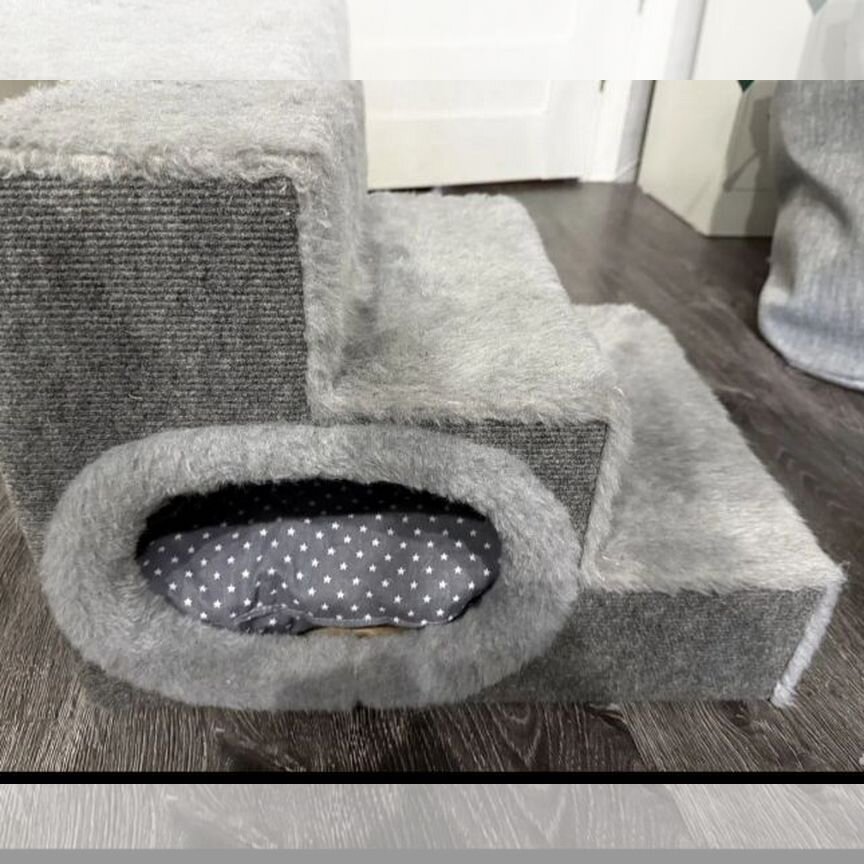 Лестница для кошек. Домик