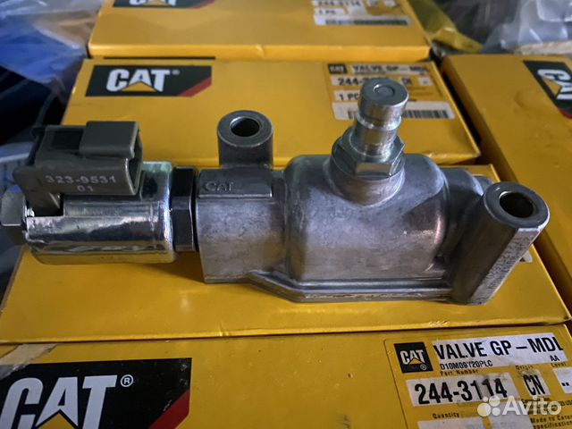 Клапан кпп CAT 244-3114 / 220-4324 / 2443114 купить в Санкт-Петербурге ...